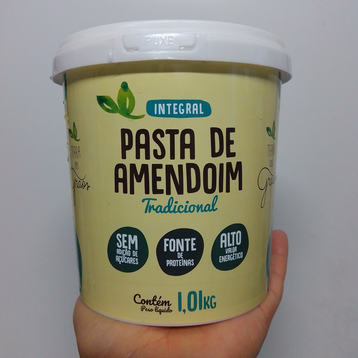 Pasta De Amendoim Integral Tradicional from Terra dos Grãos - Vegan ...