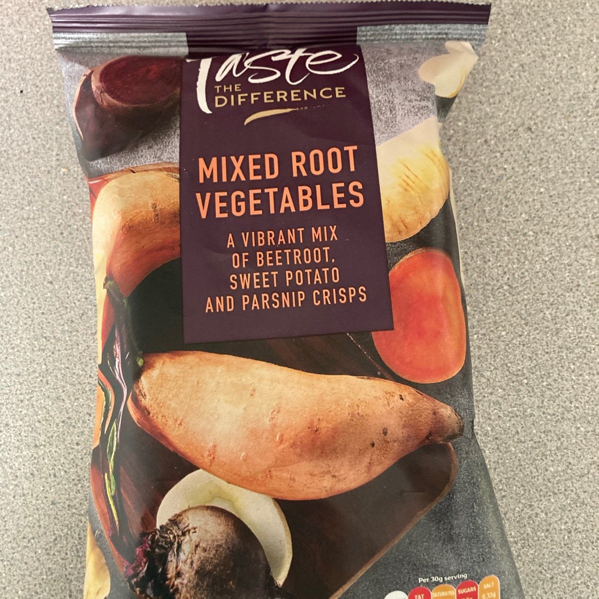 Root Vegetable Crisp from Sainsbury’s Taste The Difference - Vegan ...