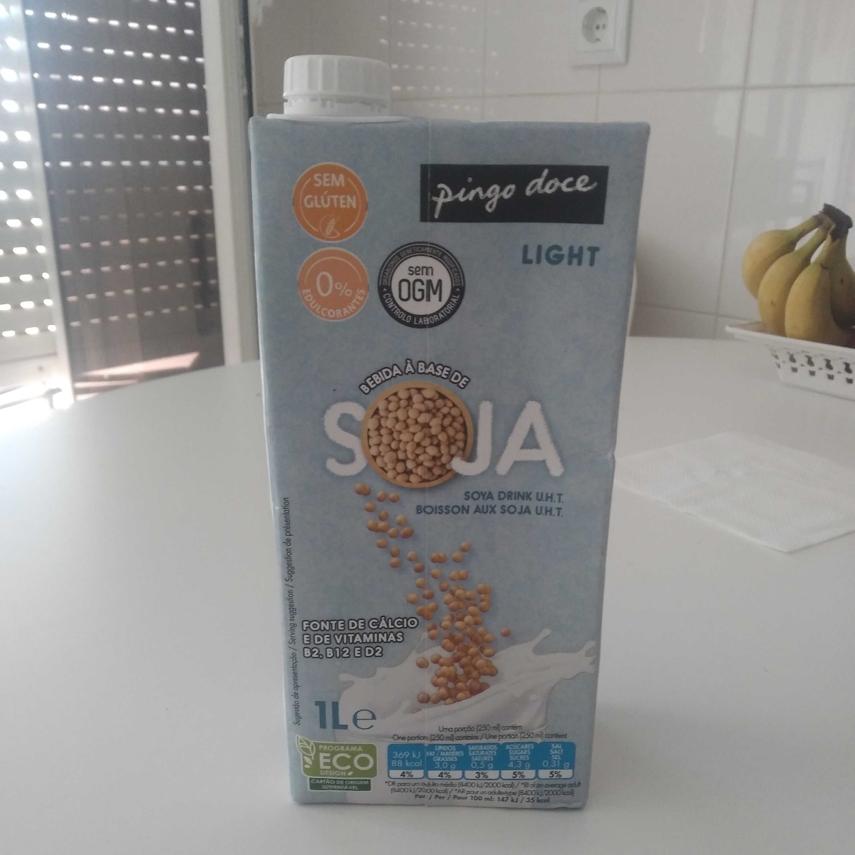 Leite soja light from Pingo doce - Vegan Product Reviews & Ratings ...