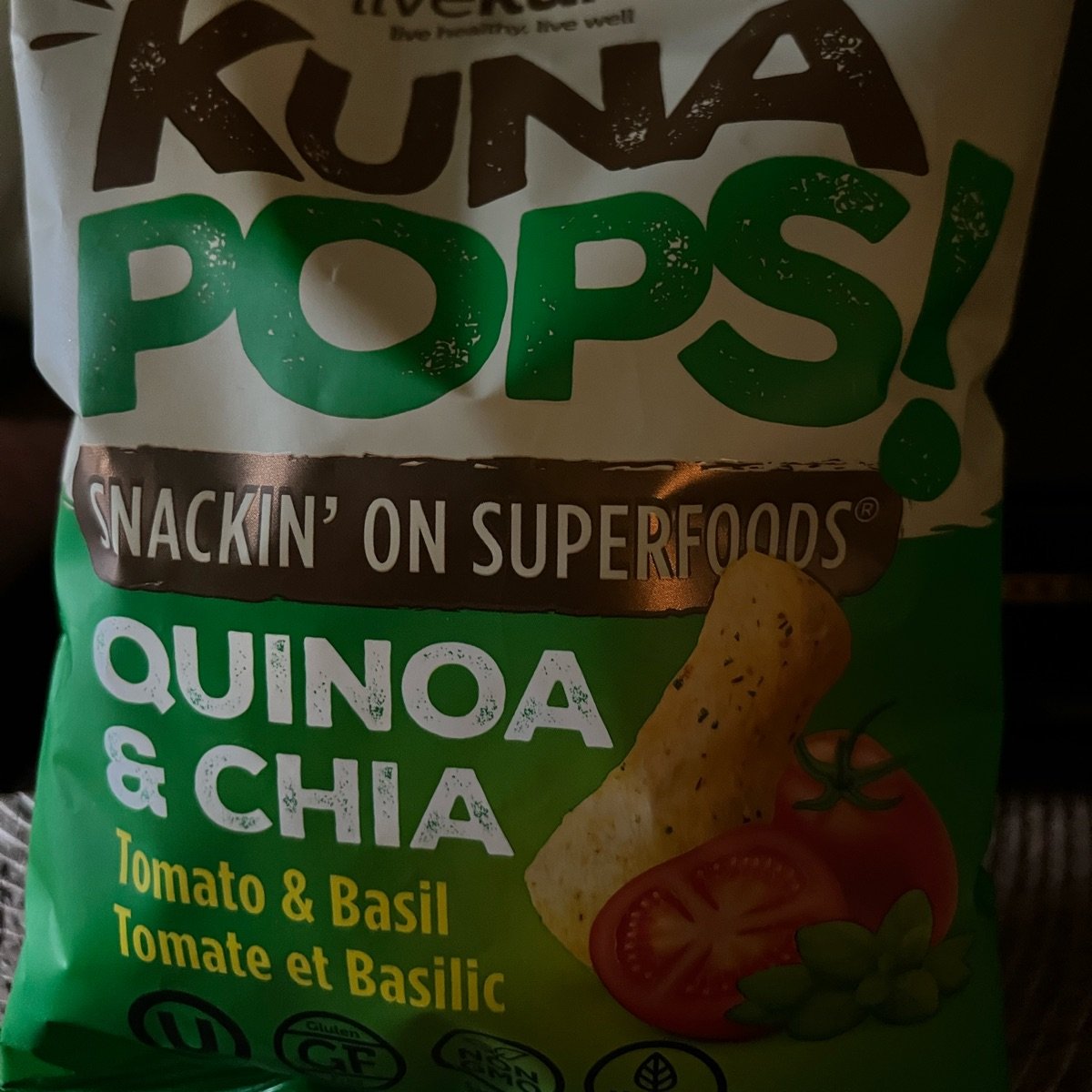 Superfood snack Quinoa y Chia - Tomate & Albahaca from Kuna pops ...