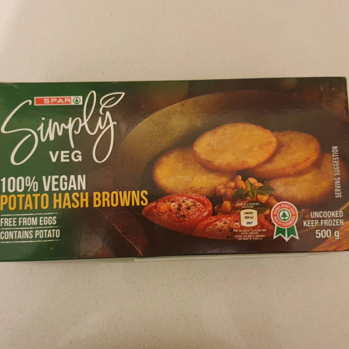 Simply Veg Potato Hash Browns from Spar - Vegan Product Reviews ...