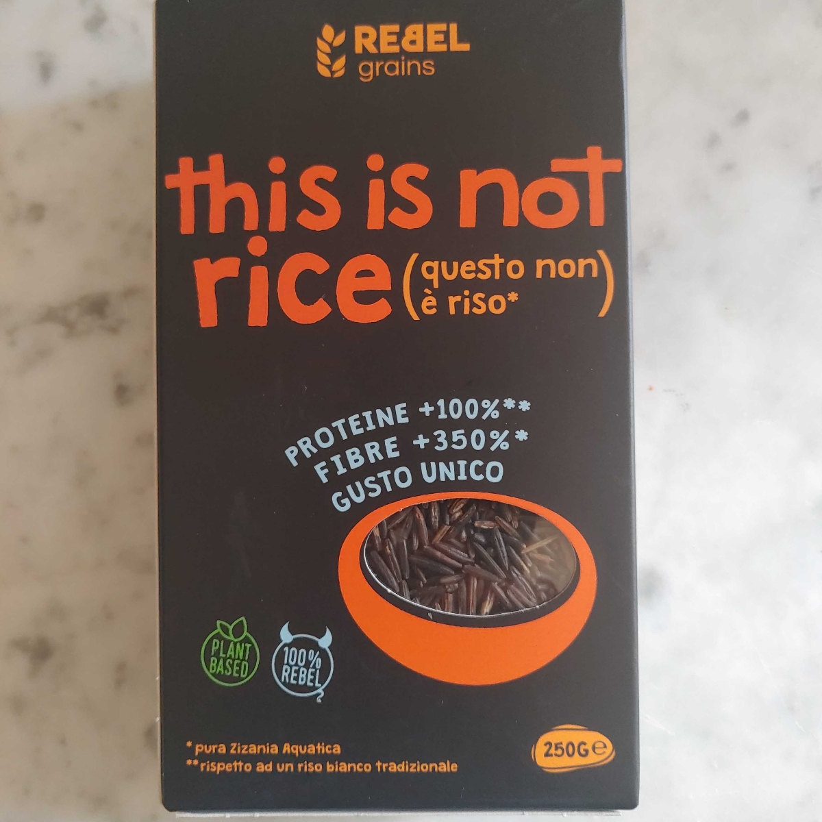 This is not rice from Rebel Grains - Vegan Product Reviews & Ratings ...