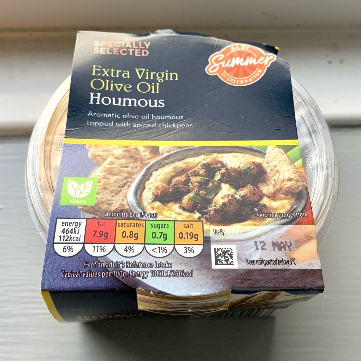 Extra Virgin Olive Oil Hummus from ALDI Specially Selected - Vegan ...