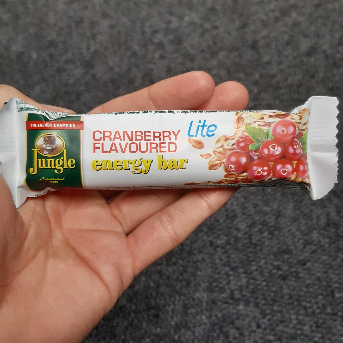 Jungle bar Cranberry Flavoured Energy Bar (Lite) Reviews | abillion
