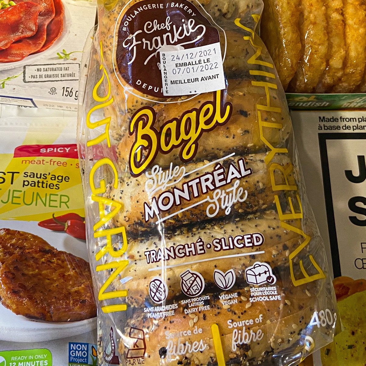 Everything Bagel from Chef Frankie - Vegan Product Reviews & Ratings ...