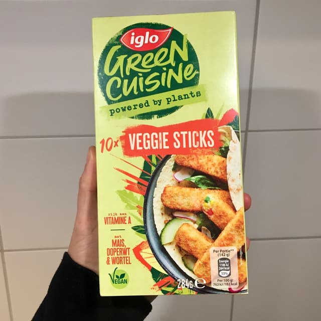 Veggie Sticks from Iglo - Vegan Product Reviews & Ratings | abillion