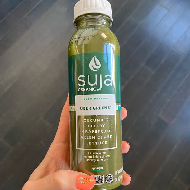 Suja Juice Organic Cold Pressed Uber Green Review | abillion