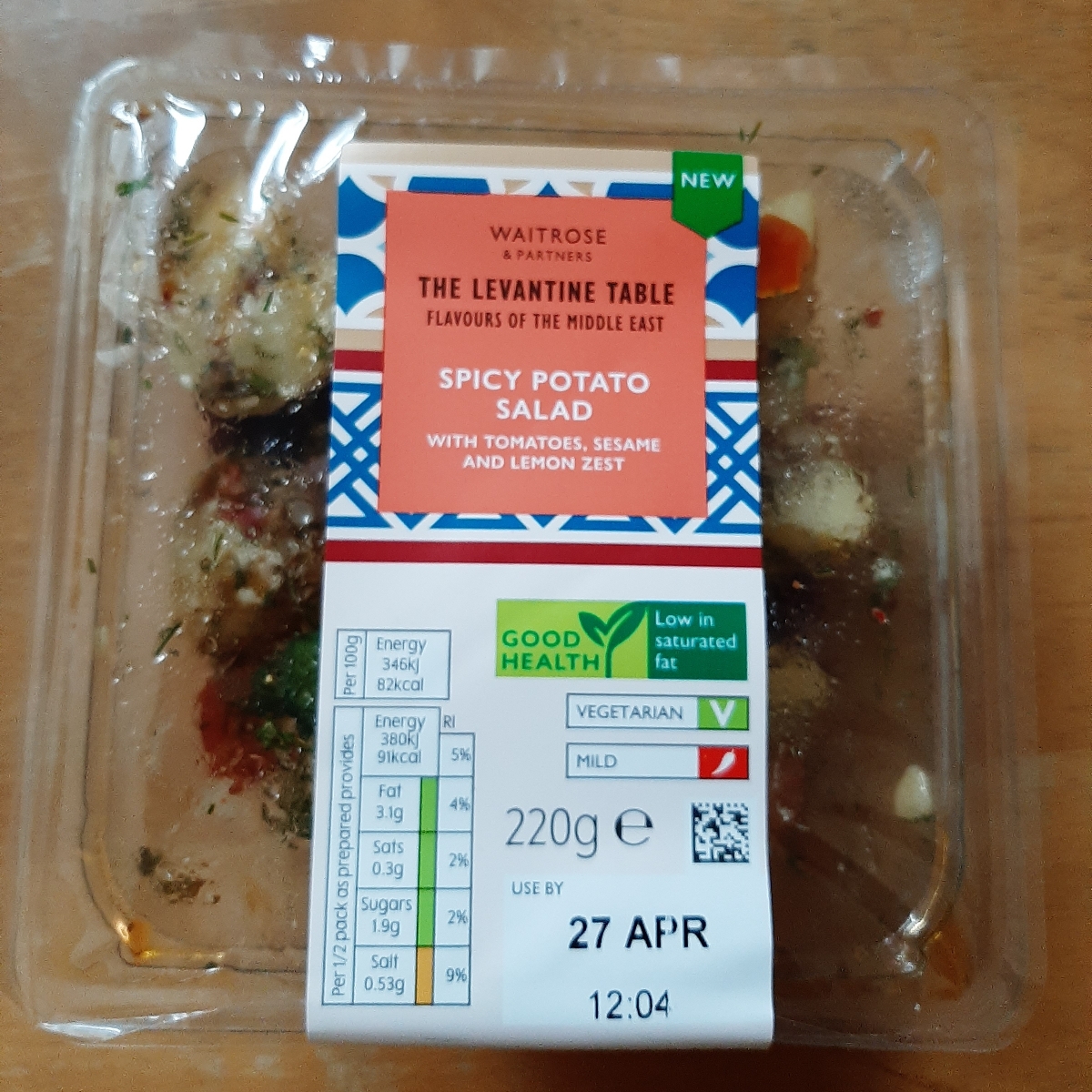 Spicy Potato Salad from Waitrose - Vegan Product Reviews & Ratings ...