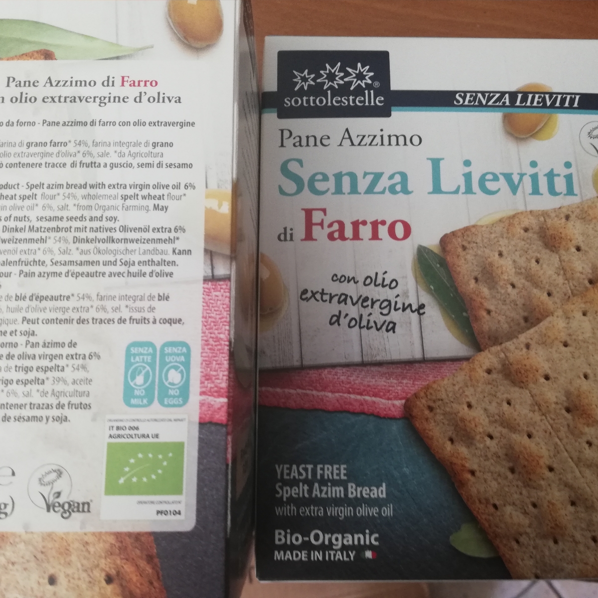 Pane azimo from Sottolestelle - Vegan Product Reviews & Ratings | abillion