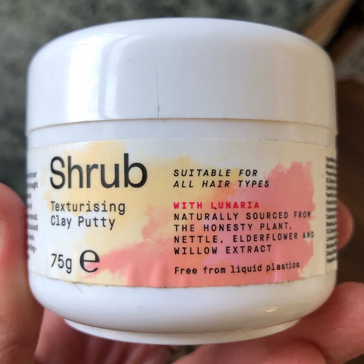 Texturising Clay Putty from Shrub - Vegan Product Reviews & Ratings ...