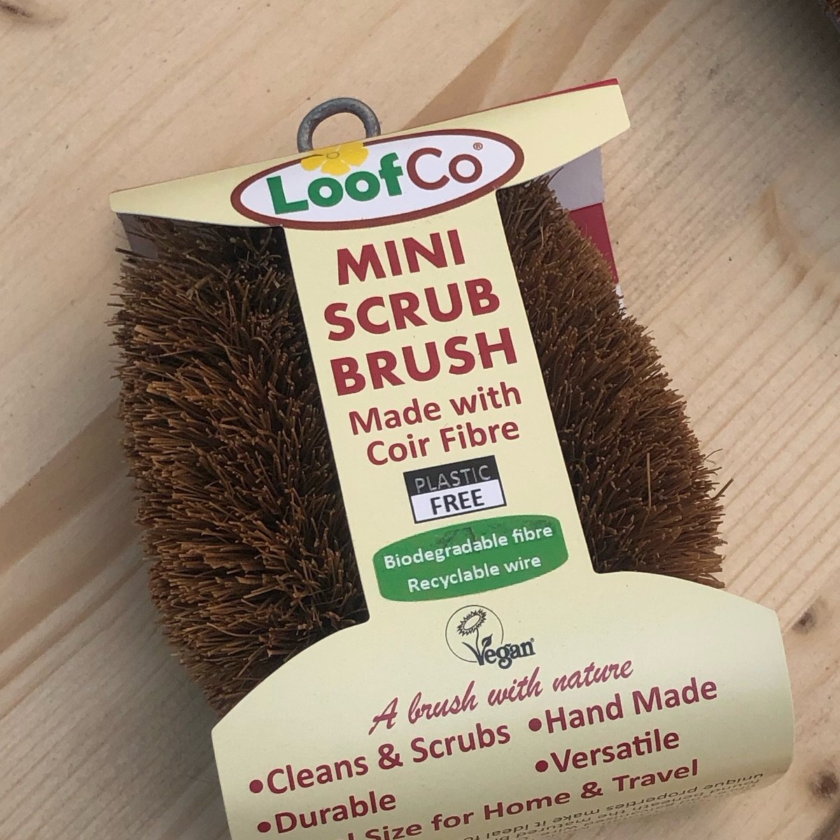 Mini Scrub Brush from Loof Co - Vegan Product Reviews & Ratings | abillion