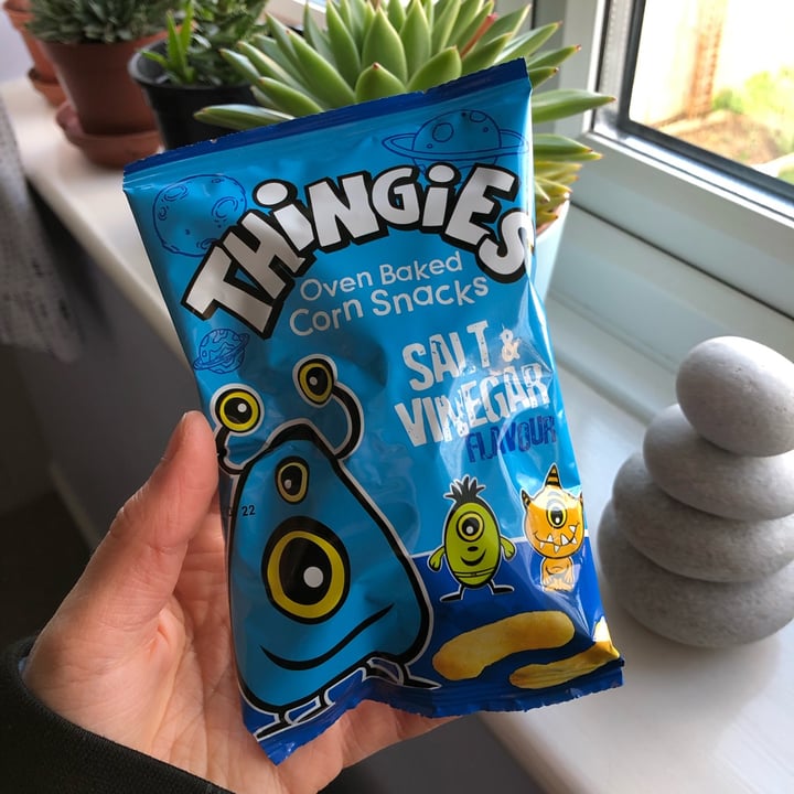 Thingies Salt & Vinegar Corn Snacks Review | abillion