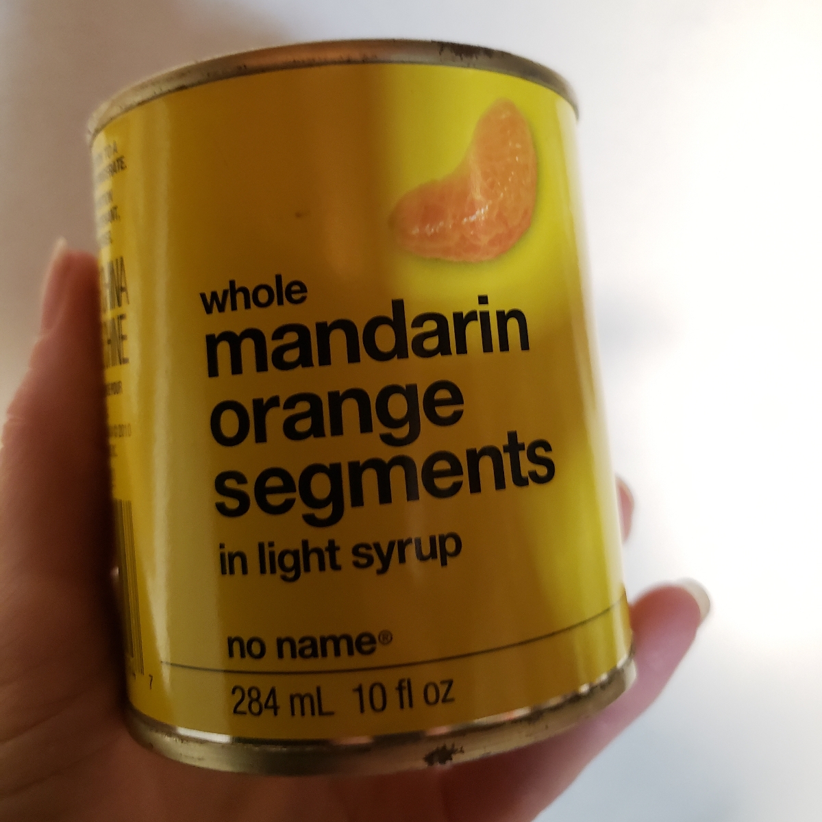 Mandarin Orange Segments In Light Syrup from No Name Sans Nom - Vegan Product Reviews & Ratings ...