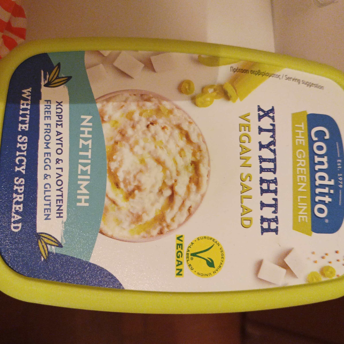 White Spicy Spread from Condito - Vegan Product Reviews & Ratings ...