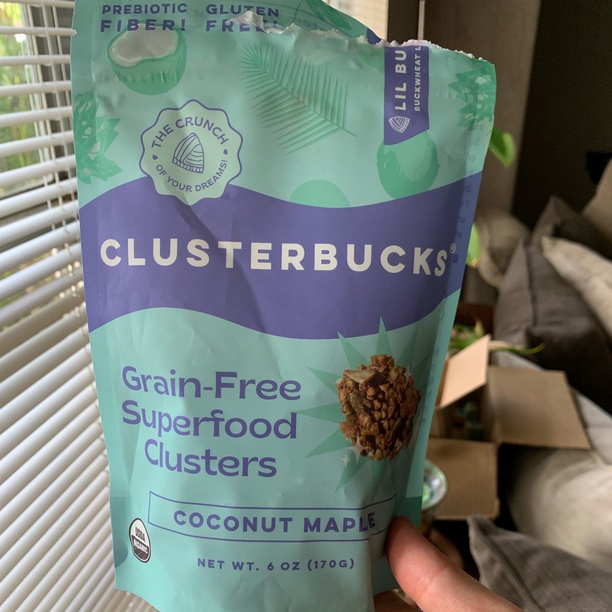 Grain-Free Superfood Clusters Coconut Maple from Lil Bucks - Vegan ...