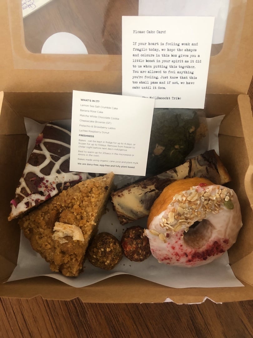 Lychee raspberry donut at WellSmoocht, Singapore - Vegan Dish Reviews ...