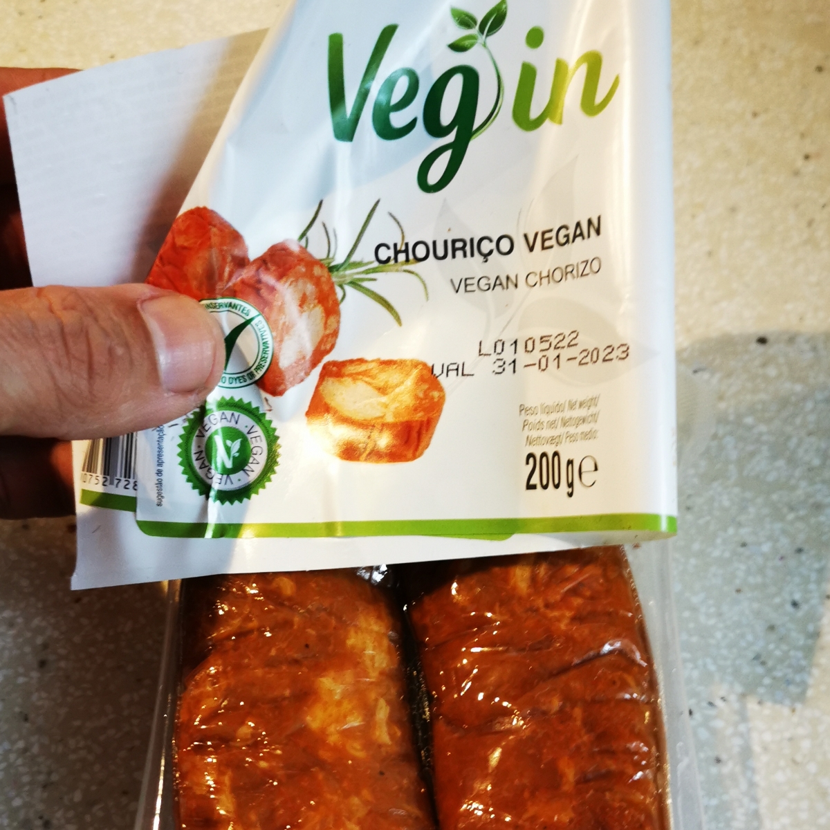 Vegin- Chouriço Vegan from Veg in - Vegan Product Reviews & Ratings ...