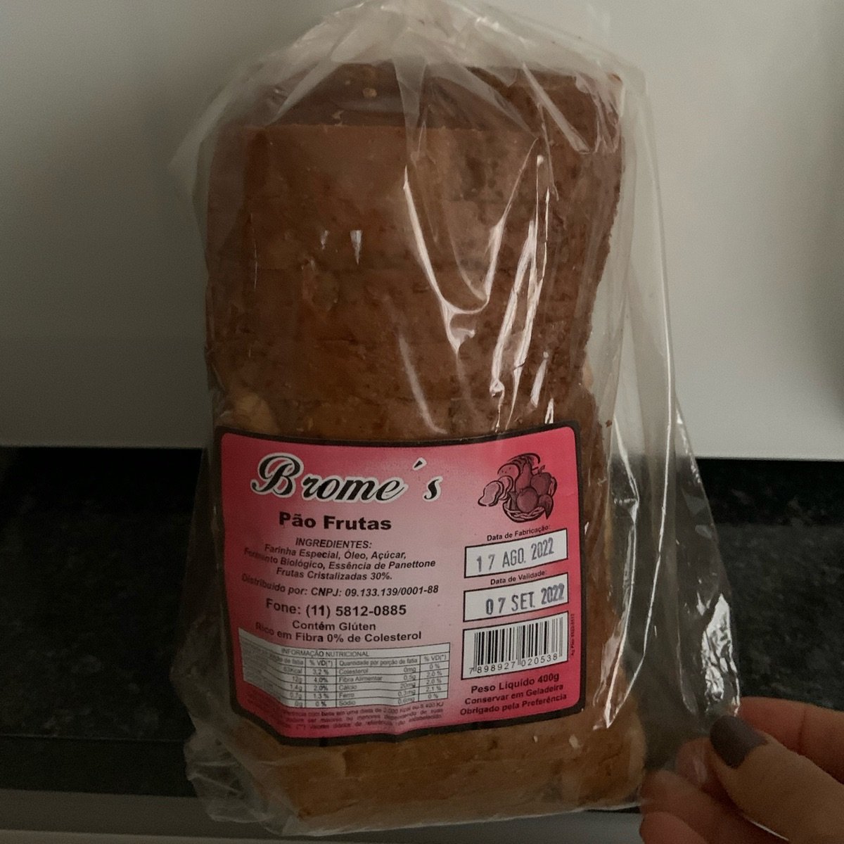 Pão De Frutas from Brome’s - Vegan Product Reviews & Ratings | abillion