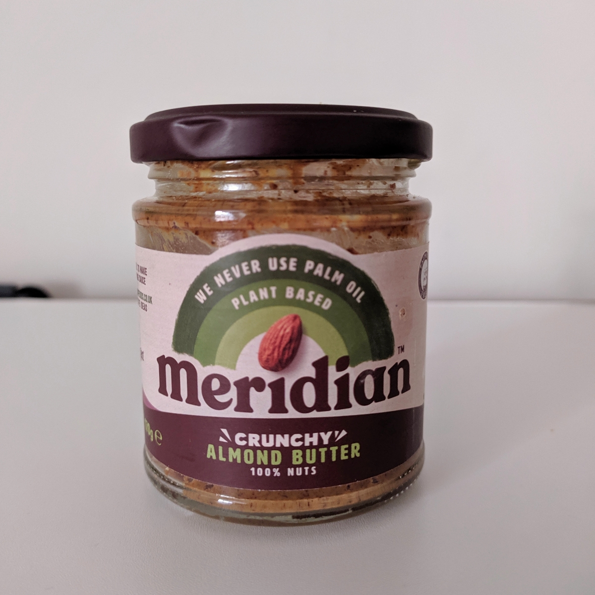 Meridian Crunchy Almond Butter from Meridian - Vegan Product Reviews ...