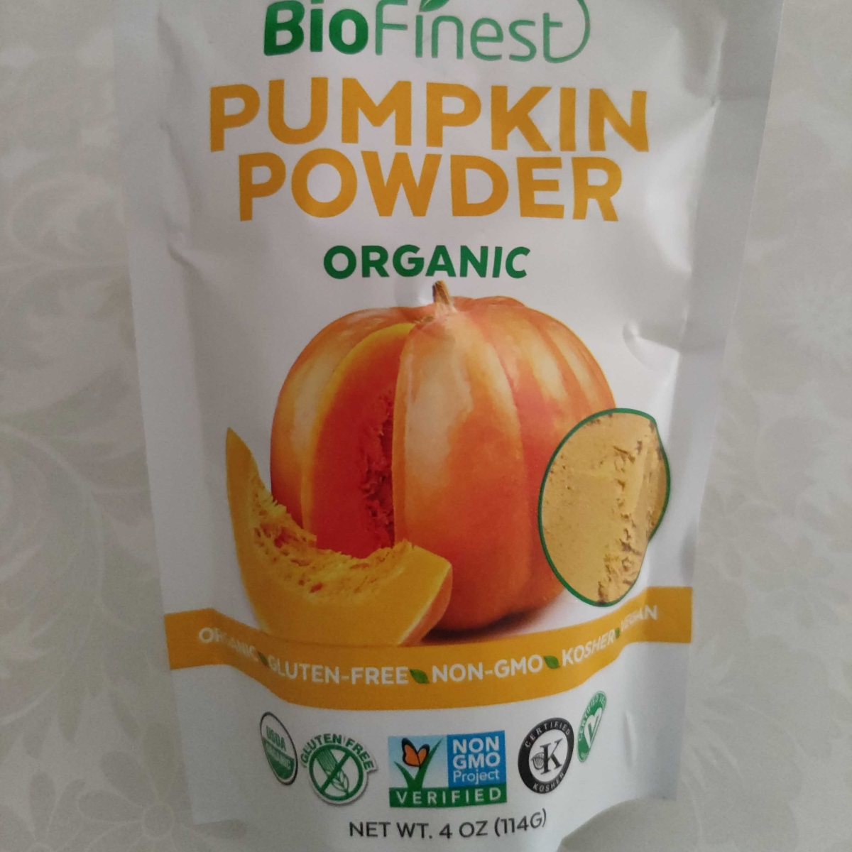 Pumpkin powder from BioFinest - Vegan Product Reviews & Ratings | abillion