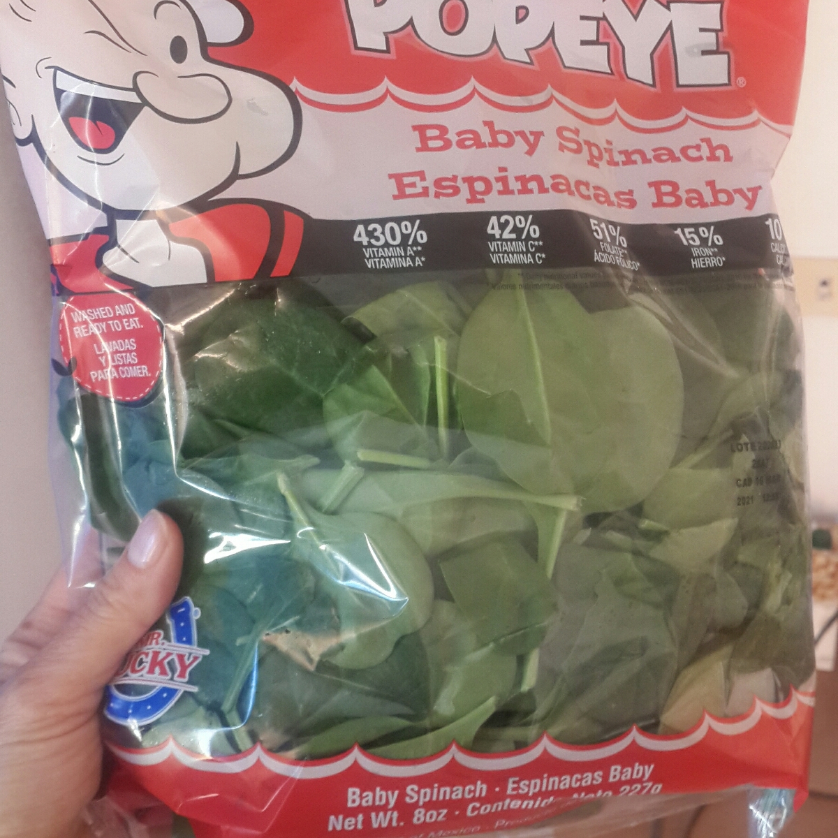 Espinaca from Popeye - Vegan Product Reviews & Ratings | abillion