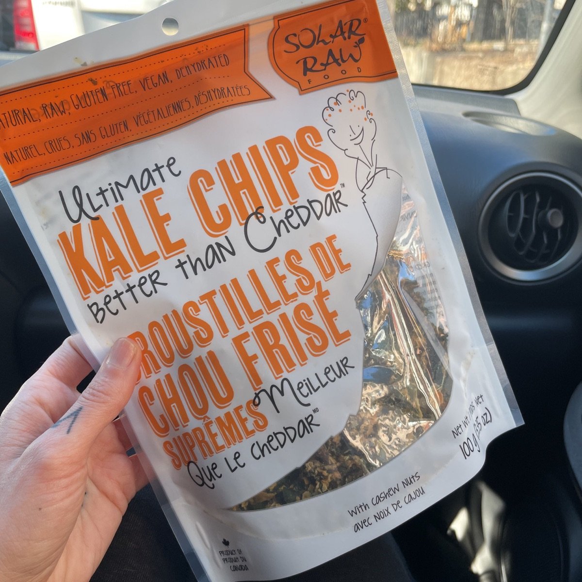 Better Than Cheddar from Ultimate kale chips - Vegan Product Reviews ...