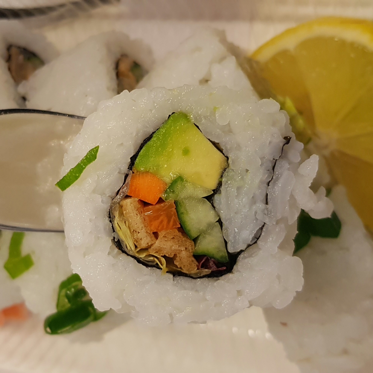Yasai Teriyaki Maki at Akakiko | Sushi & Asian Fusion, Vienna - Vegan ...