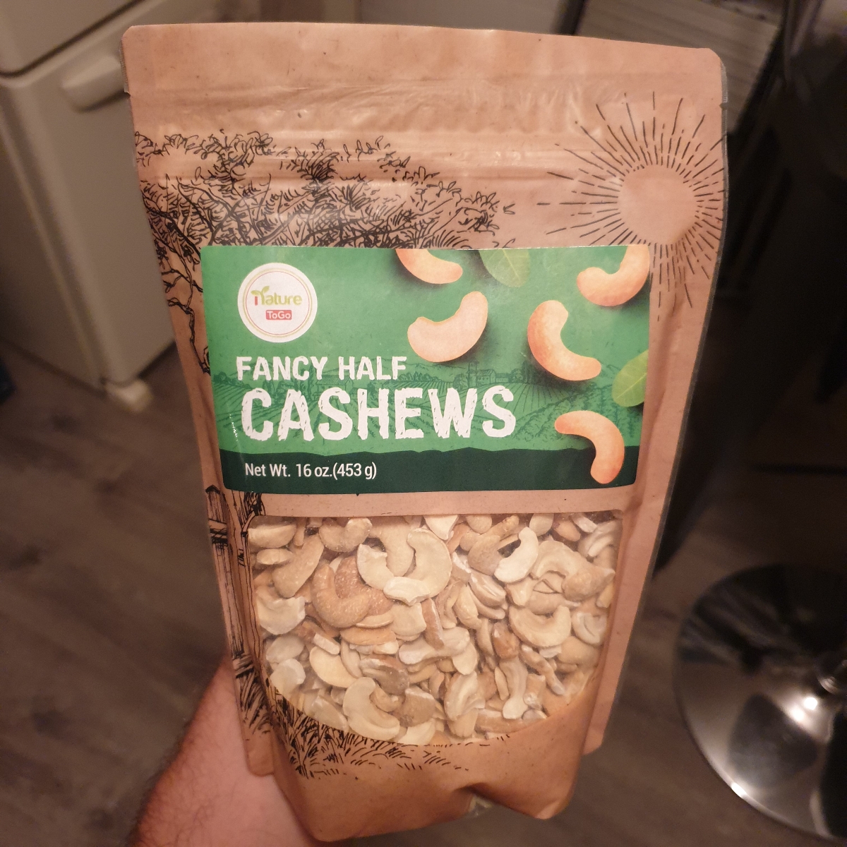 Avaliações de Fancy Half Cashews da Nature ToGo | abillion