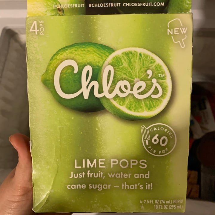Chloe’s Pops Lime Pop Review | abillion