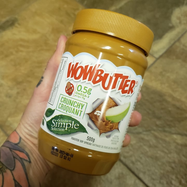 WOWBUTTER Crunchy Toasted Soy Spread Review | abillion
