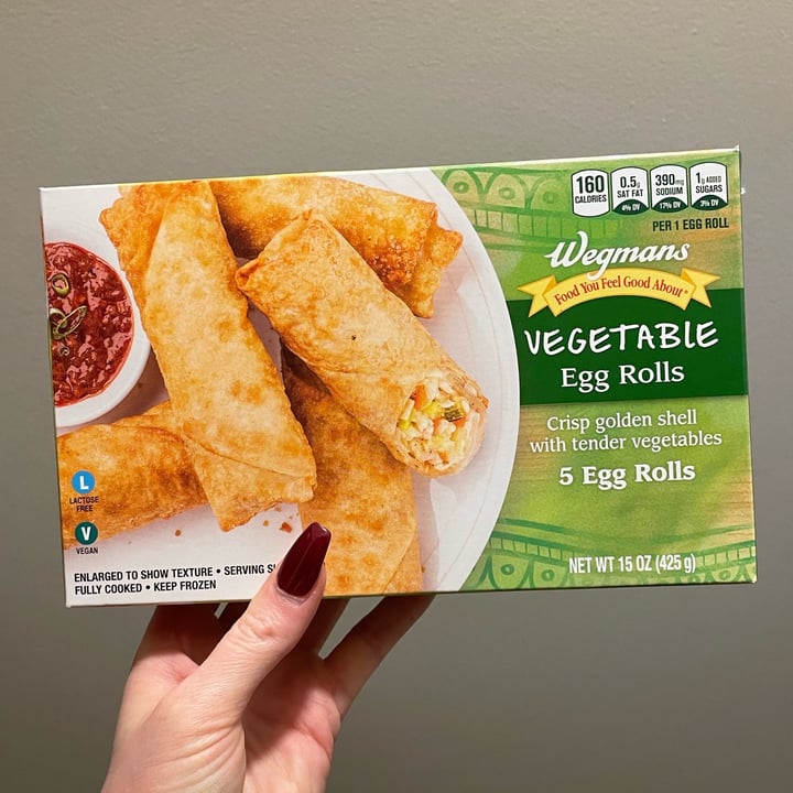 Wegmans Vegetable Egg Rolls Review | abillion