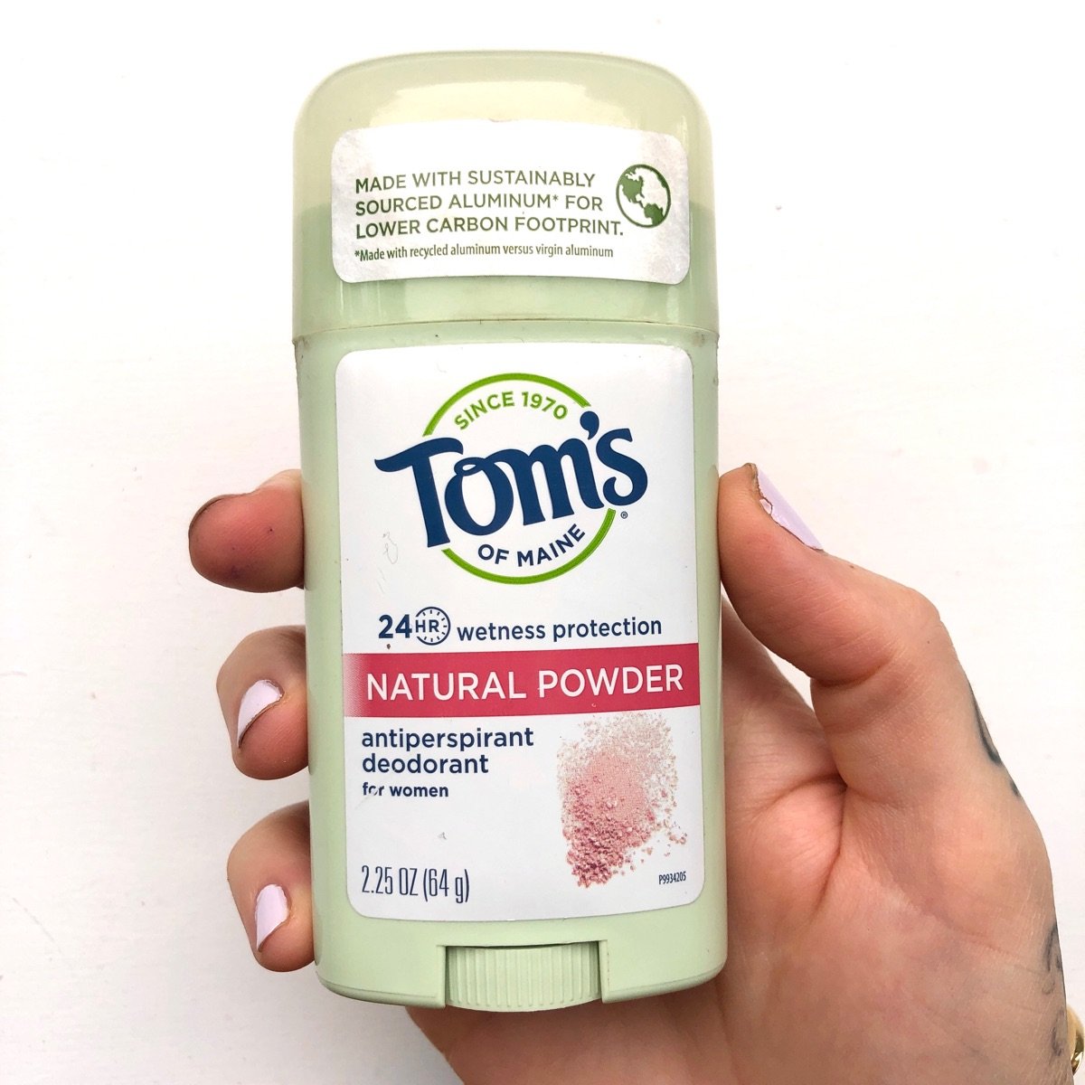 Natural powder antiperspirant deodorant from Tom's of Maine - Vegan ...
