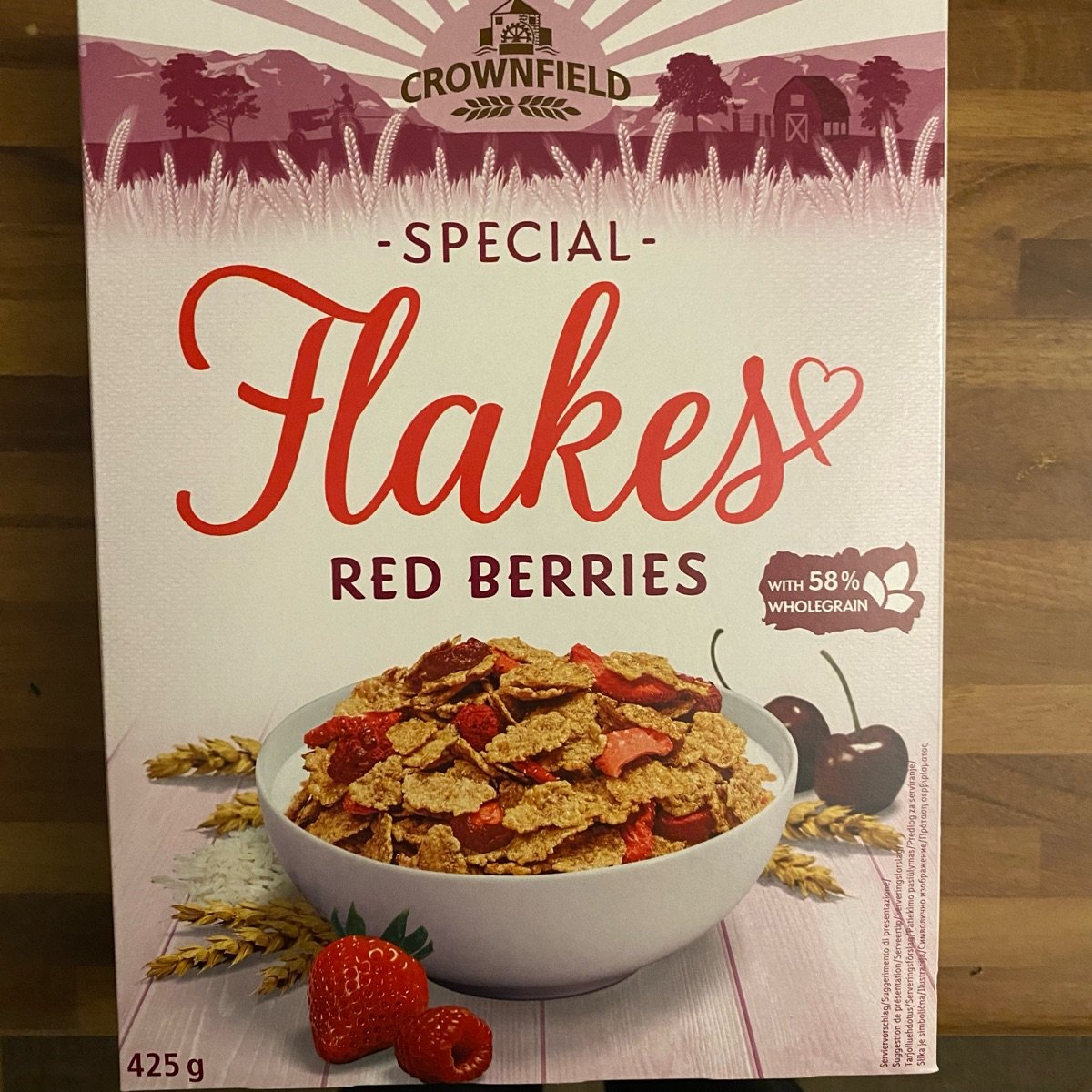 Flakes red berries from Crownfield - Vegan Product Reviews & Ratings ...