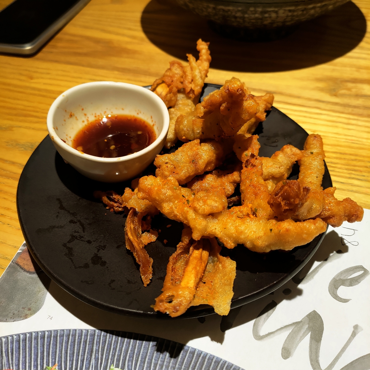 Vegan Chilli 'Squid' at Wagamama Holborn, London - Vegan Dish Reviews ...