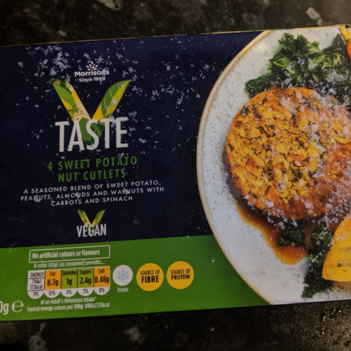 Sweet Potato Nut-cutlets from Morrisons - Vegan Product Reviews ...