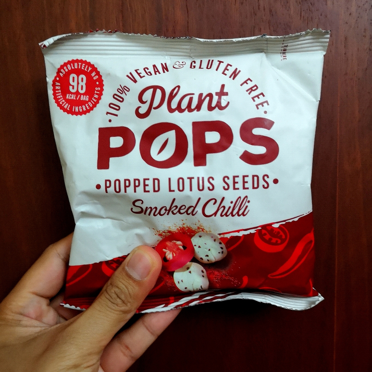 Popped Lotus Seeds Smoked Chilli from Plant Pops - Vegan Product ...