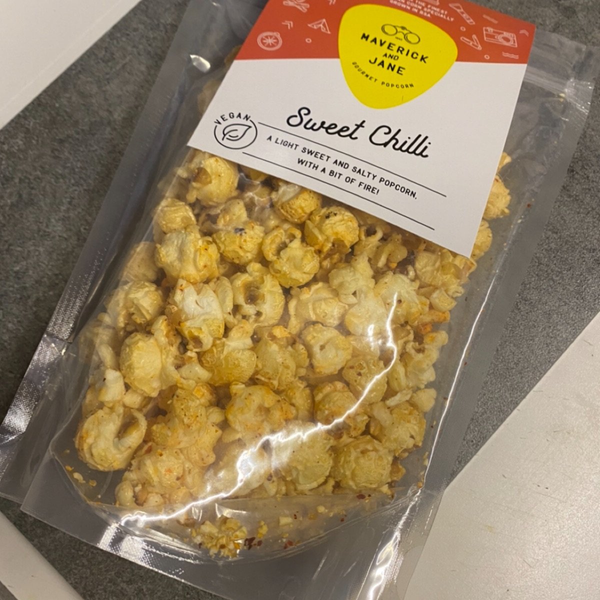Sweet chilli popcorn from Maverick and Jane - Vegan Product Reviews ...