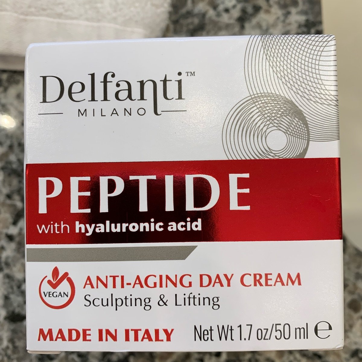 Peptide anti-aging day cream from Delfanti Milano - Vegan Product ...