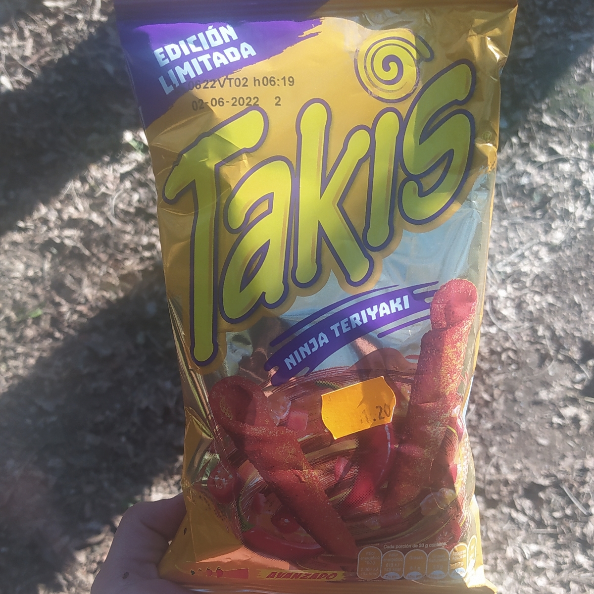 Ninja teriyaki from Takis - Vegan Product Reviews & Ratings | abillion