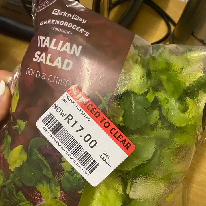 Pick n Pay Italian salad Bold & Crisp Review | abillion