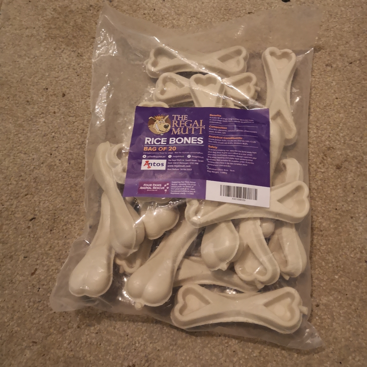 Rice bones from The regal mutt - Vegan Product Reviews & Ratings | abillion