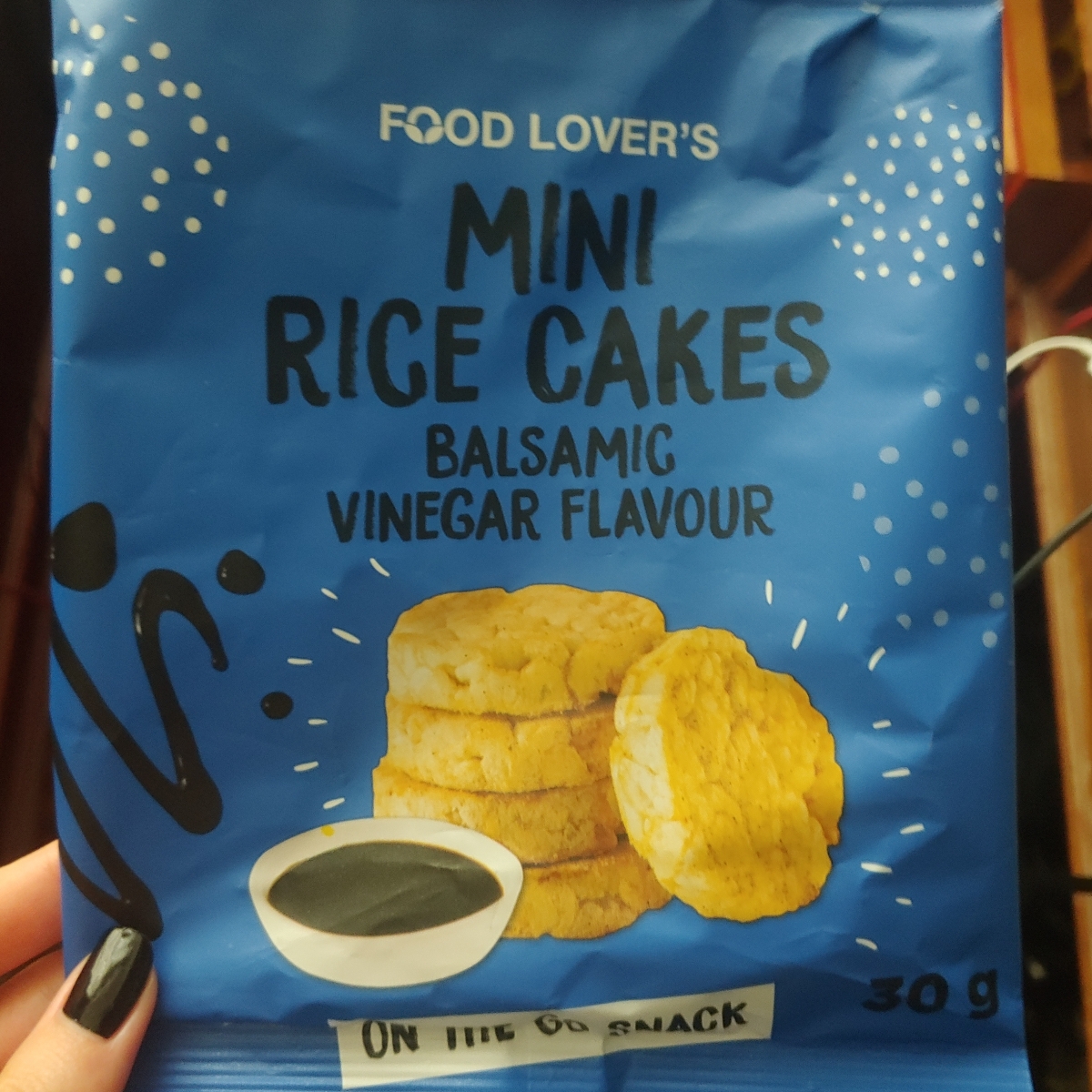 Balsamic vinegar mini rice cakes from Food Lover’s Market - Vegan ...