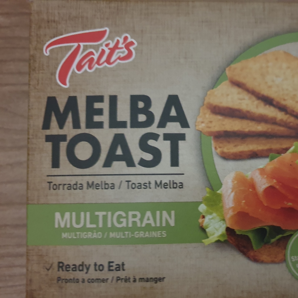 Multi Grain Melba Toast from Tait’s - Vegan Product Reviews & Ratings ...