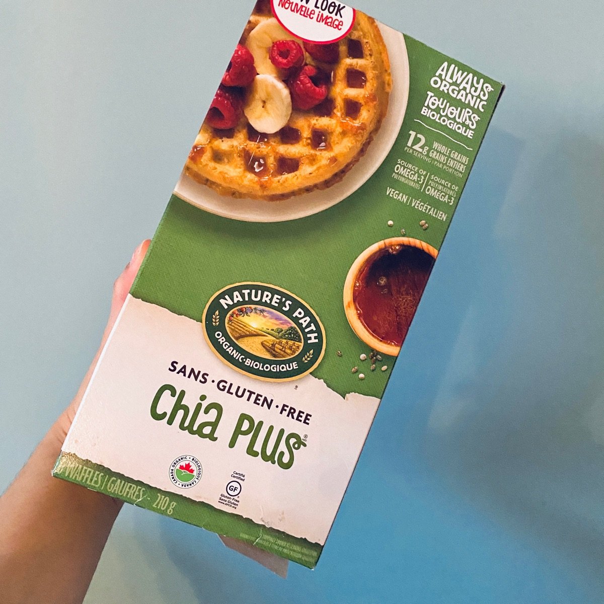 Chia Plus Vegan Waffles from Nature's Path Foods - Vegan Product ...