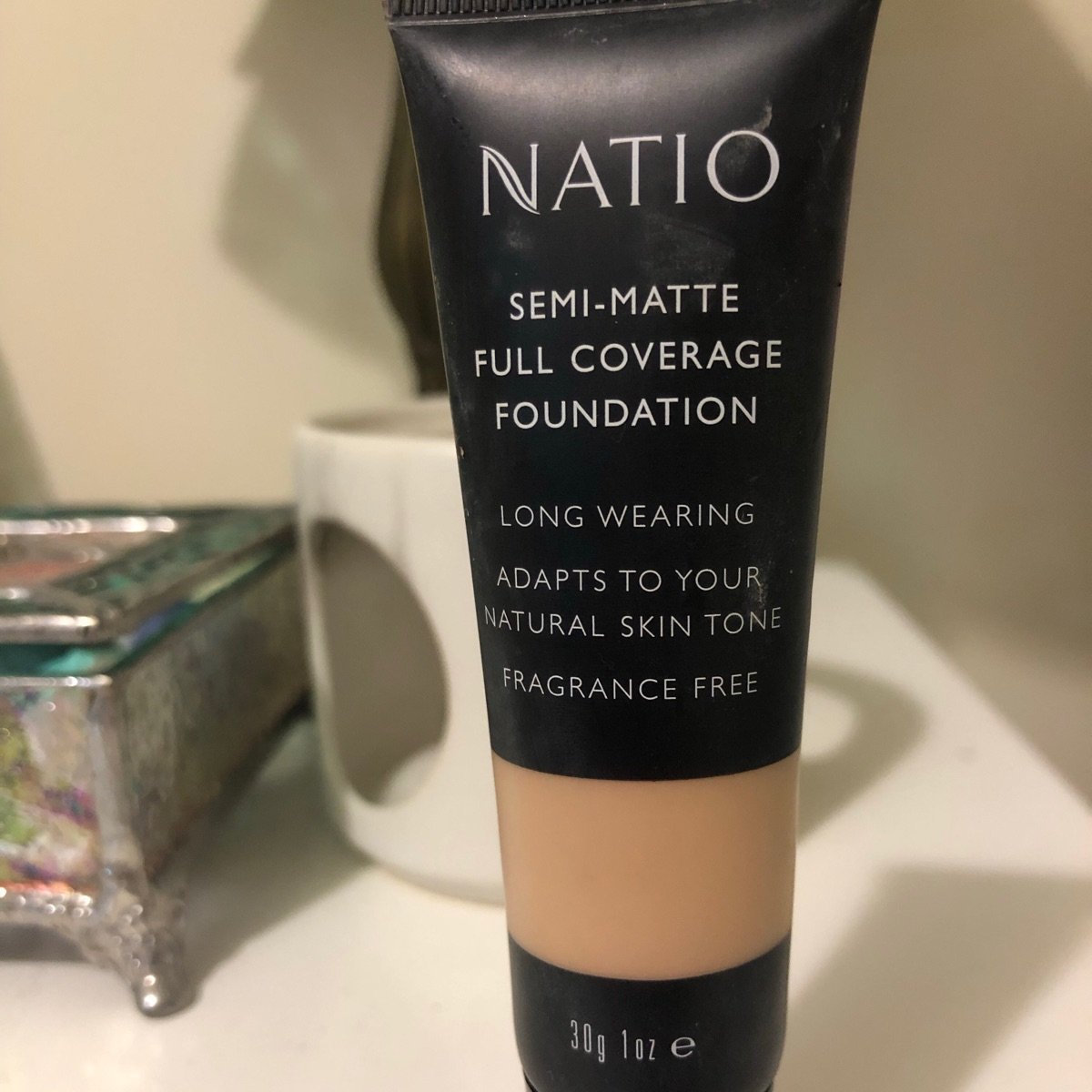 Semi matte full coverage foundation from Natio - Vegan Product Reviews ...