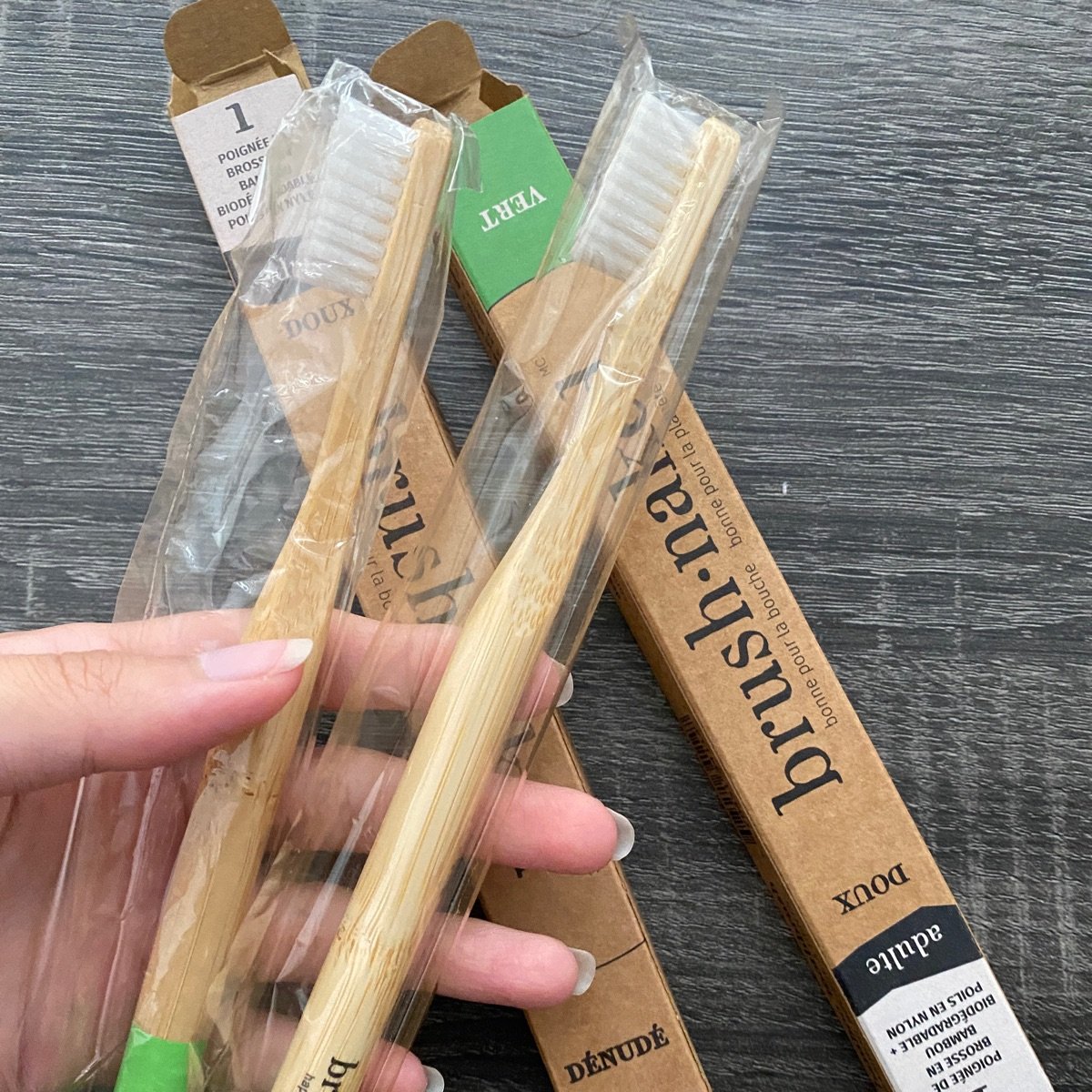 Bamboo toothbrush from Brush Naked - Vegan Product Reviews & Ratings ...