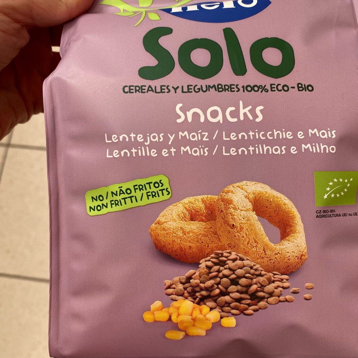 Snacks lenticchie e mais from Hero Baby - Vegan Product Reviews ...