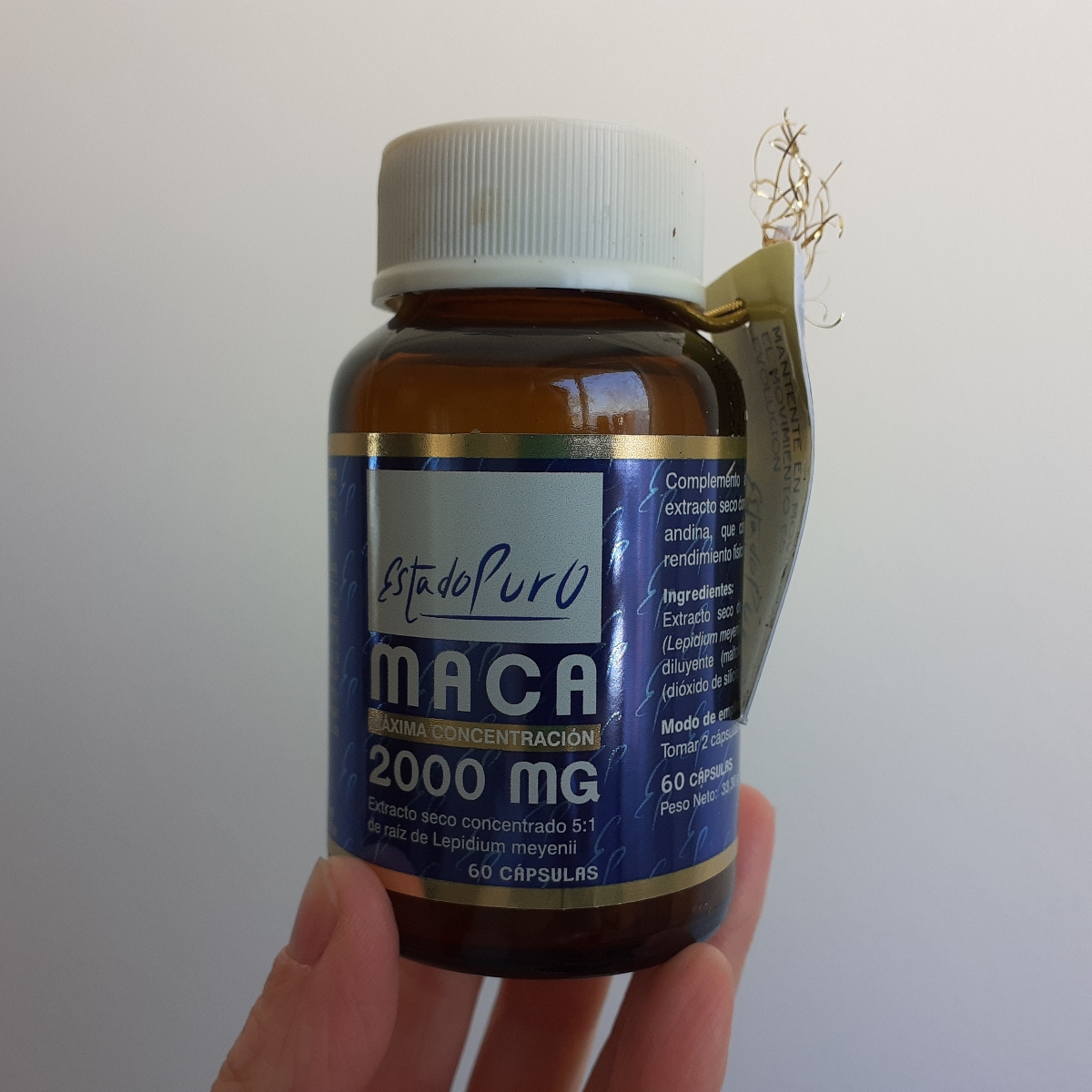 Maca 2000 MG from Estado Puro - Vegan Product Reviews & Ratings | abillion