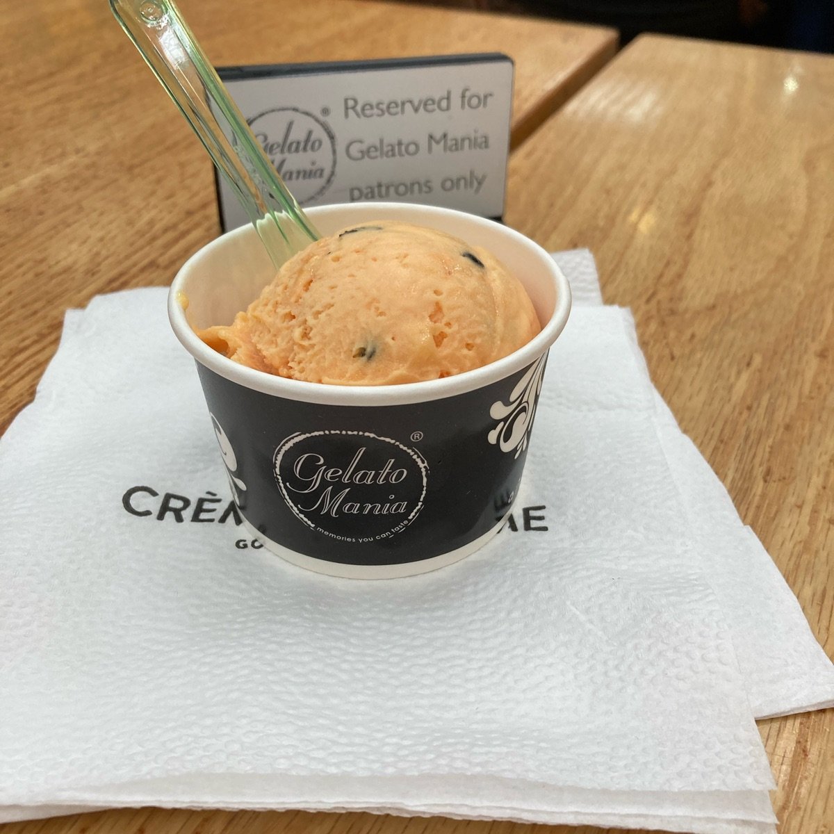 Gelato Mania Grenadilla Sorbet from Gelato mania - Vegan Product ...