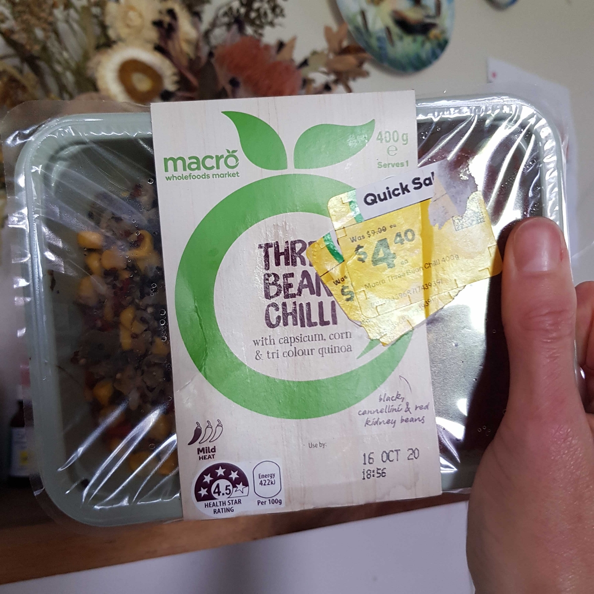 Three bean chilli from Macro Wholefoods Market - Vegan Product Reviews ...